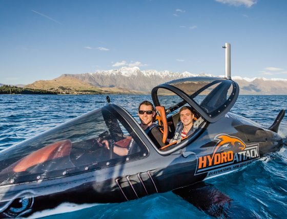 Hydro Attack, Queenstown's adrenalin activity