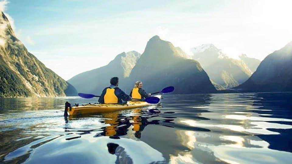 Milford Sound Guided Kayaking Trips with Rosco's Kayaks