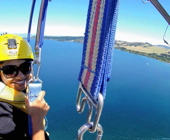 Parasail Taupo - Big Sky Parasailing Flights Lake Taupo