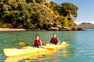 Best Places to kayak in New Zealand - North & South Islands