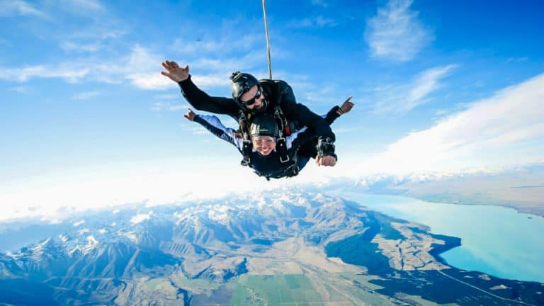 Tandem Skydive Mount Cook – Stunning Views Over Lake Pukaki