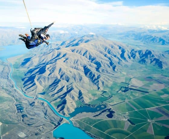 Skydive Mount Cook - 9,000 to 15,000 Feet