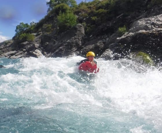 River boarding on the Kawarau River Queenstown Activities