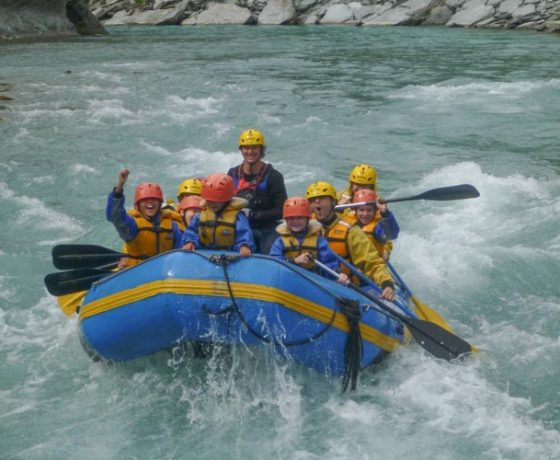 Queenstown Rafting on the Shotover River suitable all ages