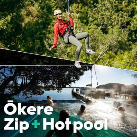 Zip lining Rotorua on the Okere Falls